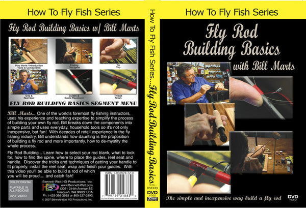 Fly Rod Building Basics | How to build Fly Rods DVD – Bennett-Watt ...