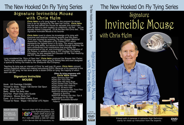 Signature Invincible Mouse DVD | How to tie flies Video – Bennett-Watt ...
