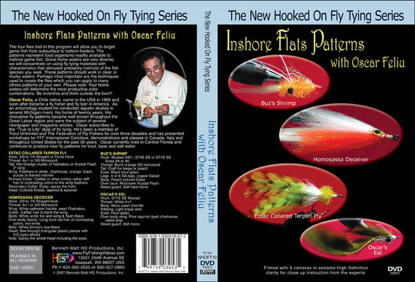 Inshore Flats Patterns DVD | How to Tie Flies Videos – Bennett-Watt ...